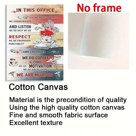 אמנות קיר למשרד אחותות ציטוטים מעוררי השראה סמלים רפואיים Temu