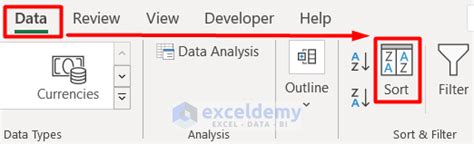 how to reverse data in excel chart 4 useful methods