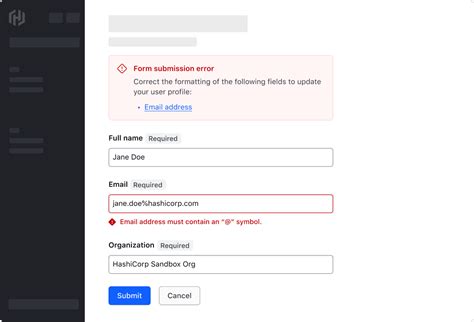 Form Patterns Helios Design System