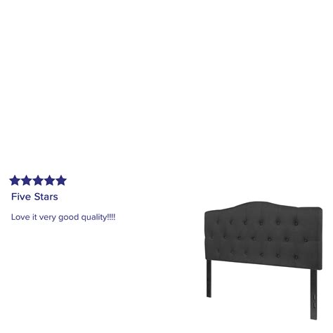 Flash Furniture Cambridge Tufted Upholstered Full Size Headboard In