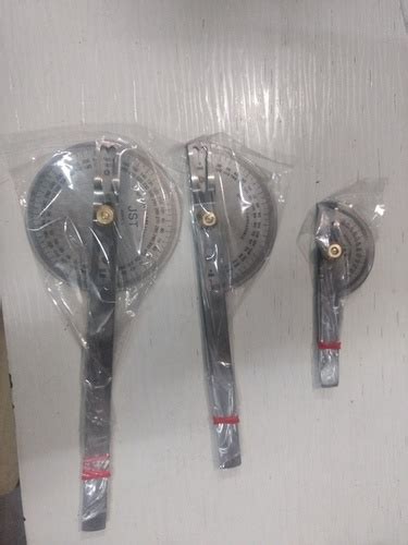 Stainless Steel Universal Protractor At Best Price In Ahmedabad Acro Enterprise