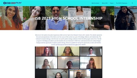 High School Intern Websitesbaliga Systems Education Experiences