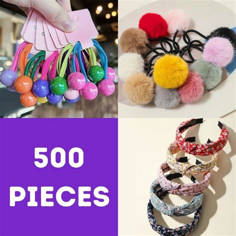 Lote De Accesorios Para El Cabello Al Por Mayor Surtido Variado Con