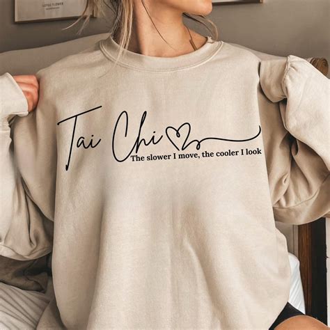 Tai Chi Sweatshirt Tai Chi Instructor Sweatshirt Tai Chi Shirt Funny