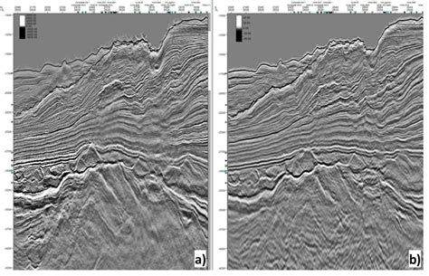 Final Full Offset Seismic Image In Depth For A The Previous Psdm