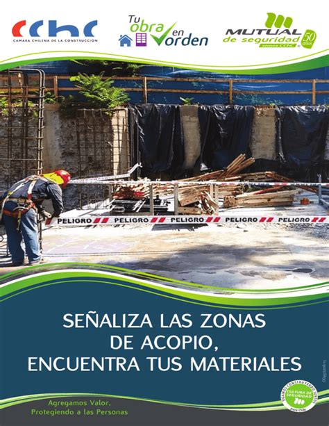 Señaliza Las Zonas De Acopio Encuentra Tus Materiales