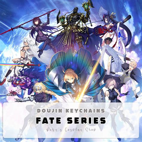 Fate Series Fatestay Night Fsn Fategrand Order Fgo Doujin Keychains Rubys Cosplay Shop