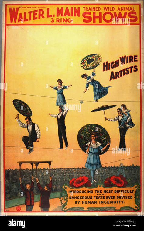 Victorian Circus Poster