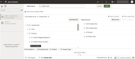 Obiee In Il Oac Oas Local Subject Area Vs Oracle Applications Based