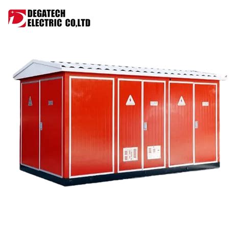 Main Product European Box Type Transformer Substation E House Modular