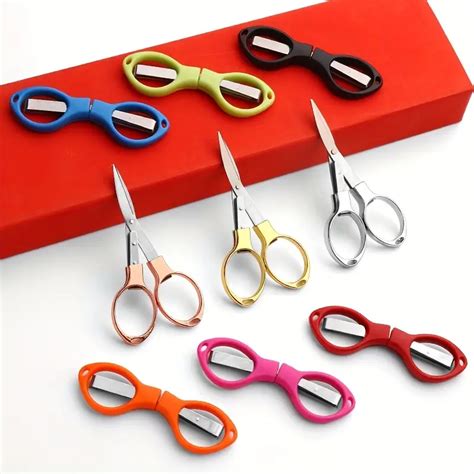 Mini Exquisite Folding Small Scissors Outdoor Travel Fishing Temu