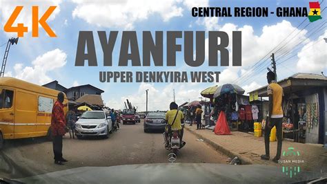Ayanfuri Drive From Denkyira Domenase Nkotumso Central Region Ghana 4k Youtube
