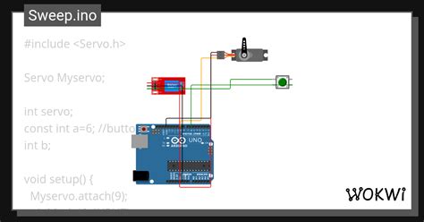 Sweep Ino Copy Wokwi ESP STM Arduino Simulator