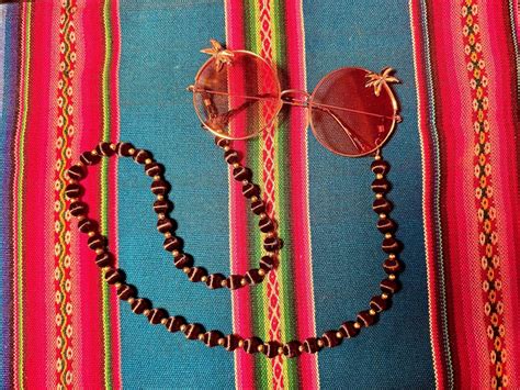 Handmade Sunglasses Chain Frame Chain Black And Gold Thread Spun