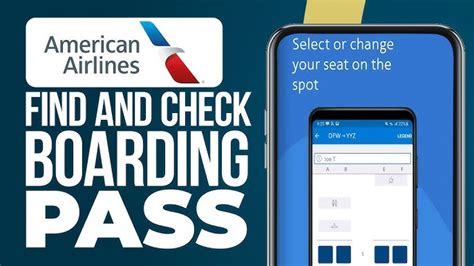 American Airlines Boarding Pass