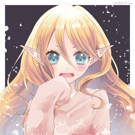Anime Shy Elf Anime Elf Art