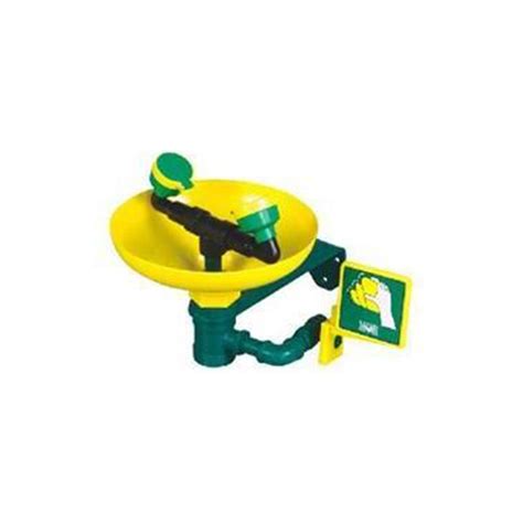 Powder Coated Lab Eye Wash Unit Color Yellow And Green At Best Price