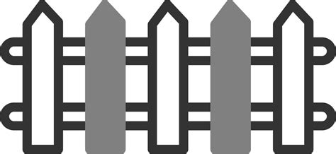 Fence Vector Icon 20762544 Vector Art At Vecteezy