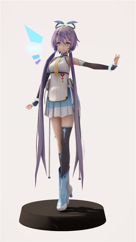 Mmd Cute Girl 3d Model Animated Cgtrader