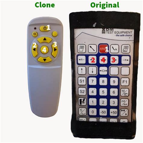 Bmtest Equipment Remote Control Repair Repair Reference 20560