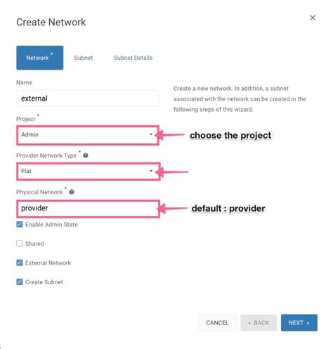 Network Welcome To The Bigstack Cube Platform Documentation