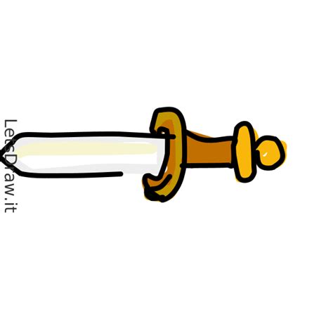 How To Draw Dagger Ksxncupbbpng Letsdrawit