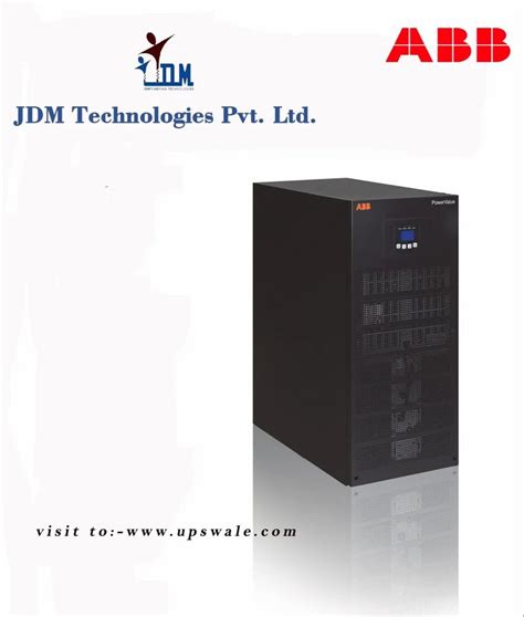 Abb Make 3 Phase Sg Series Iec 10 40 Kva Ups Lcd Pan India At ₹ 410000 In New Delhi