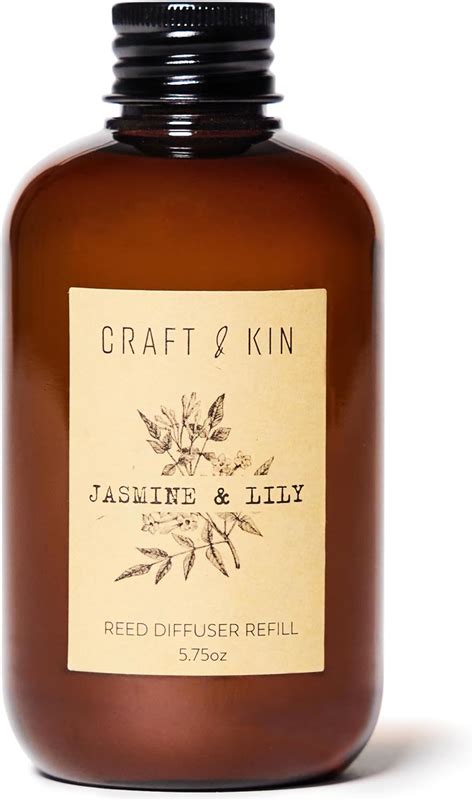 Jasmine And Lily Reed Diffuser Oil Refill Reed Diffuser