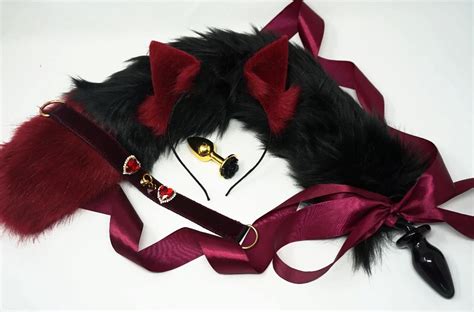 Limited Edition Ruby Jewel Kitten Bdsm Play Set Kittens And Kink