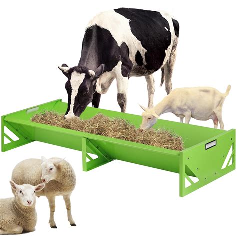 Buy Goat Feeder Trough 55 Livestock Feeding Trough Large Capacity