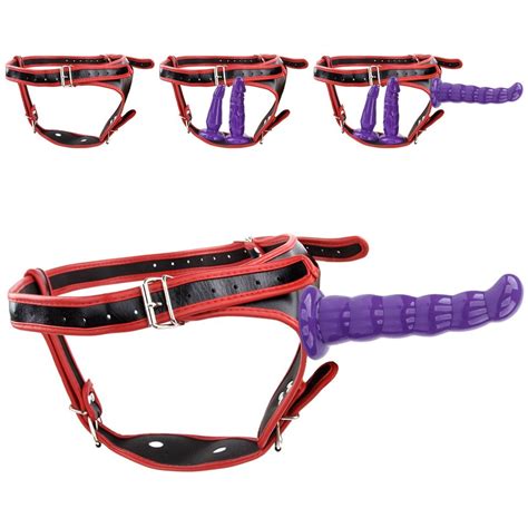 Strap On Dildo Sex Toy For Couples With Harness Solid Pegging Dong