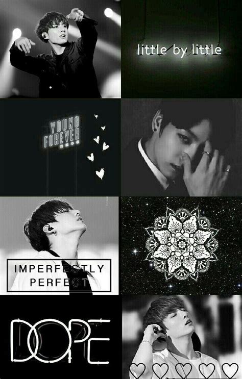 Bts Black And White Wallpapers Top Free Bts Black And White