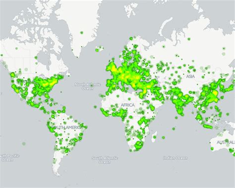 These Maps Depict The Worlds News In Real Time The Washington Post