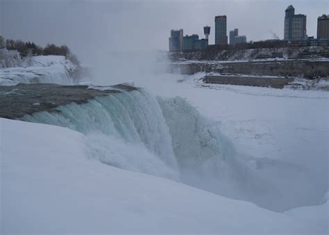 Niagara Falls In Winter New York Vacation Niagara Falls New York