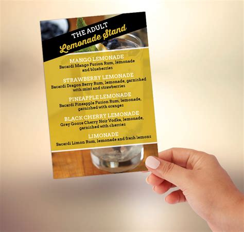 Adult Lemonade Stand On Behance