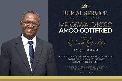 School Daddys Burial Service Faith Montessori School