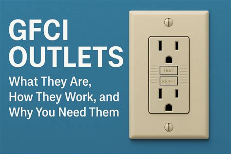 Gfci Outlets What They Are How They Work And More