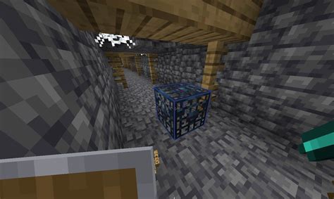 Ive Never Seen This Before Cave Spider Spawner In Mineshaft Had No Spiders Spawning And Was