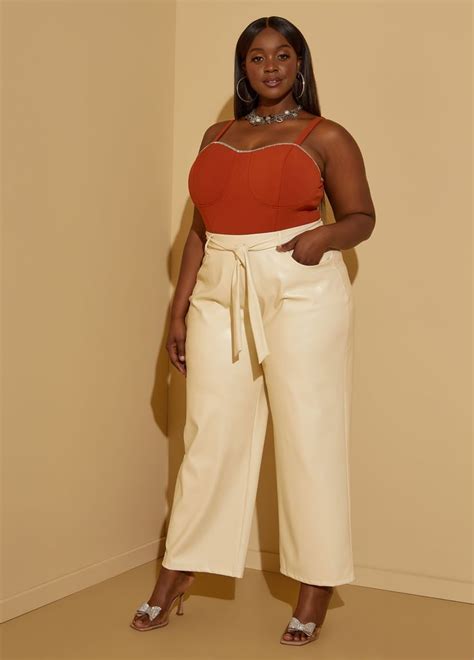 Plus Size Cropped Bustier Top Plus Size Top Plus Size Corset In 2024