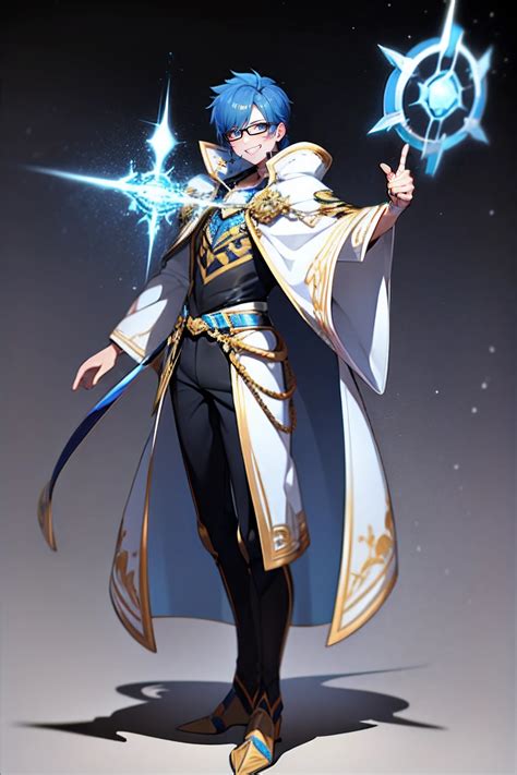 Cocky Face Big Grin Glasses Seaart Ai