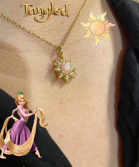 Collar Rapunzel 18k Kybian Accesorios