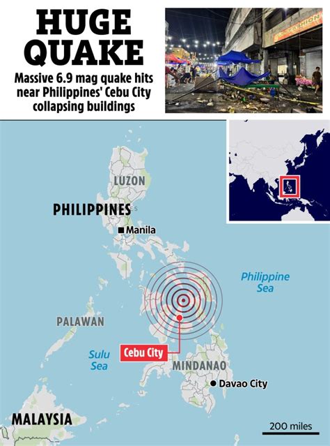 Philippines Earthquake 69 Magnitude Quake Kills 5 Causes Building