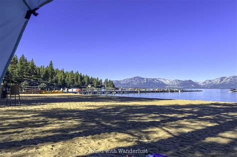 Round Hill Pines An Excellent South Lake Tahoe Beach — Inked With