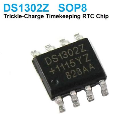 Ds1302z Trickle Charge Timekeeping Rtc Chip Smd 8pin Uge Electronics Egypt