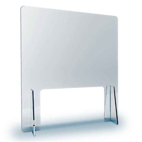 10 Plexiglass Protective Shield Freestanding Access Pro Supply
