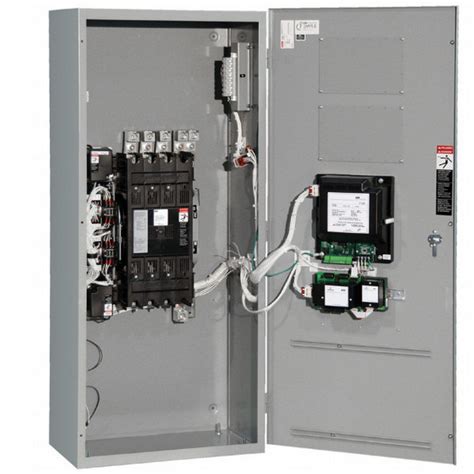 600 Amp Asco 300 Automatic Delayed Transfer Switch 3 Phase 3 Pole