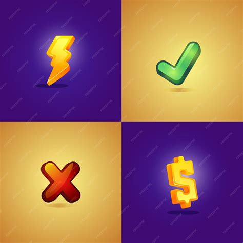 Premium Vector Game Assest Bundle Vector Art Illustration Design