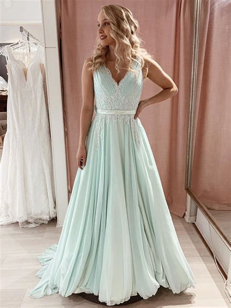 Mint Lace Bridesmaid Dresses