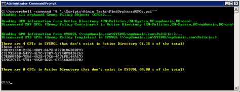 finding orphaned group policy objects j house consulting devops