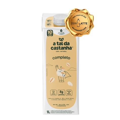 Leite Vegetal Completo A Tal Da Castanha 1 Litro Produtos Seguros
